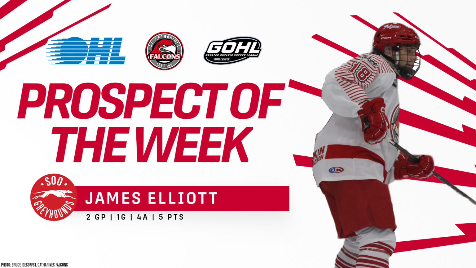 James Elliott Prospect of the Week! | St. Catharines Falcons